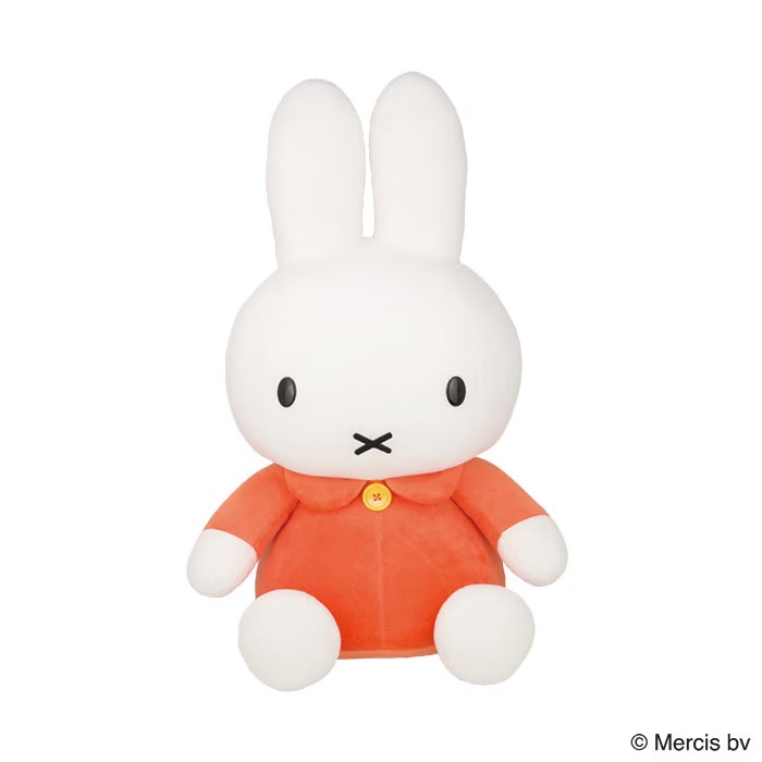 miffy ミッフィー ぬいぐるみ Lサイズ オレンジ 【人形 本体 ディック・ブルーナ ヌイグルミ グッズ 雑貨 誕生日 クリスマス プレゼント ギフト 玩具】ミッフィーのスタンダードシリーズが可愛くリニューアル♪このフォルムが可愛い！お...