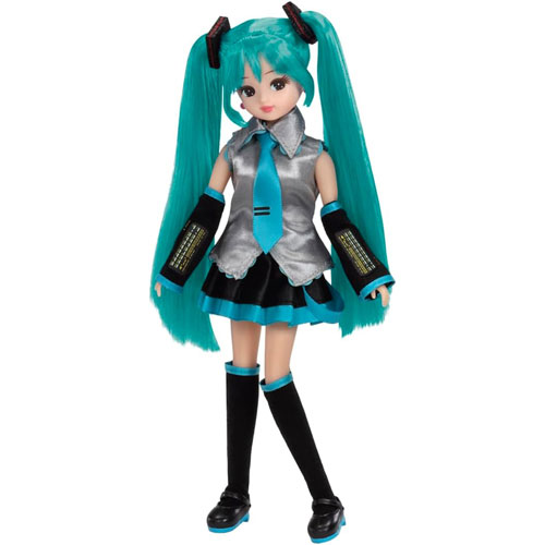 リカちゃん ドール 初音ミク リカちゃん 【イヤリング 衣装 コスプレ スカート ソックス アームカバー 靴下 着せ替え人形 人形本体 グッズ ギフト 玩具】「初音ミク」になりきったリカちゃんが登場!大人気バーチャルシンガーの「初音ミク」の...
