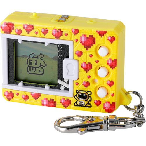 DIGIMON ORIGINAL NEW WAVE 2 PIXEL HEART (デジモン オリジナル ニューウェーブ2 ピクセルハート) 【本体 液晶ゲーム 育成 プレゼント ギフト 玩具】商品本体前面にハートともんざえモンのドット絵のデ...