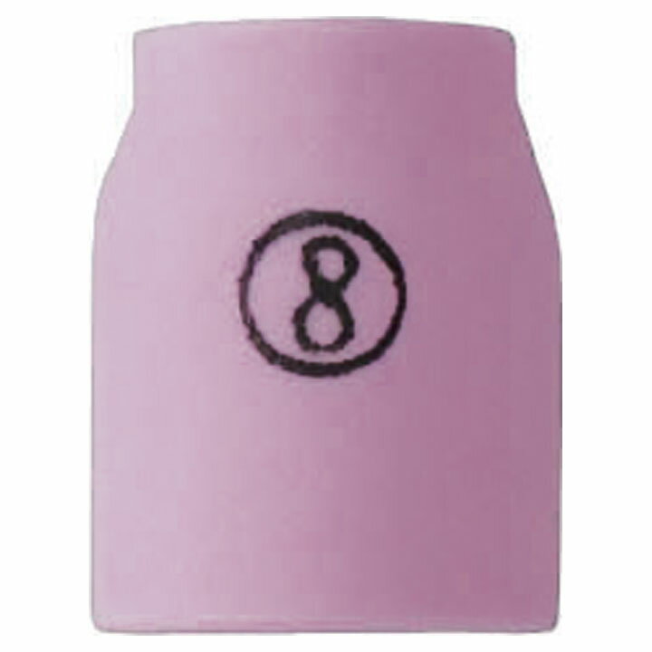 【＃8】TIG溶接用ガスレンズノズル53N61Sです。 【適用トーチ】WT-9,WT-9FX,WT-20,WT-20P,WT-20FX,WT-20H,WT-20FX-M,WT-20FX-L,WT-25,WT-22,WT-23 WTF-9,W...