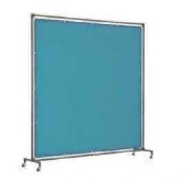 ●溶接の際の有害な紫外線を遮光し、快適な作業環境を創ります。 ●フレームはハメ込み式ですので、どなたでも簡単に組み立てができます。 ●キャスター付ですので、移動も簡単です。 ●溶接遮光フェンス（単体型）に接続し、増結することができます。●（...