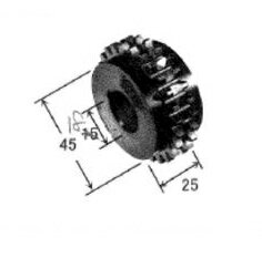 ダイヘン　フラックスワイヤ用送給ロール（4.8mm）　K419E00です。高品質溶接を実現するダイヘン純正部品です。適用する送給装置：WD-71