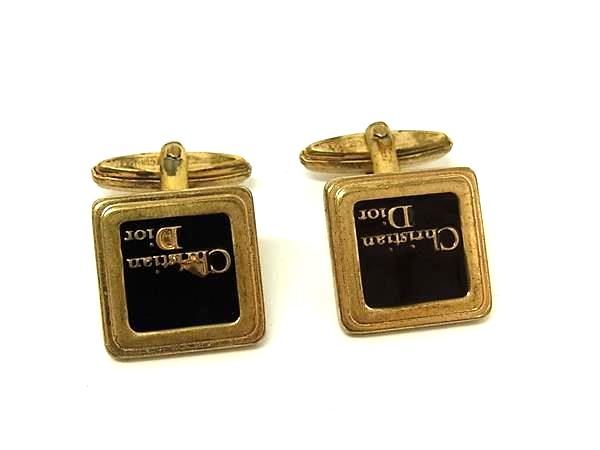 商品情報 ブランド名 ChristianDior クリスチャンディオール 状態ランク Bランク ライン カラーゴールド系×ブラック系 素材 サイズ(cm) W 約1.7cm　H 約1.7cm サイズ(inch) W 約0.67inch　H ...