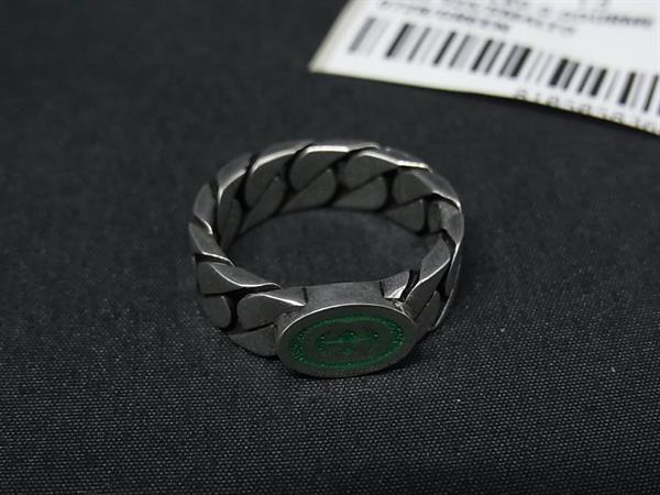 商品情報 ブランド名 GUCCI グッチ 状態ランク Sランク(未使用品) ライン カラーシルバー系 素材 SV925 サイズ(cm) 表記サイズ:13実寸:約12号 サイズ(inch) ポケット 付属品画像内にあるものが全てになります シ...