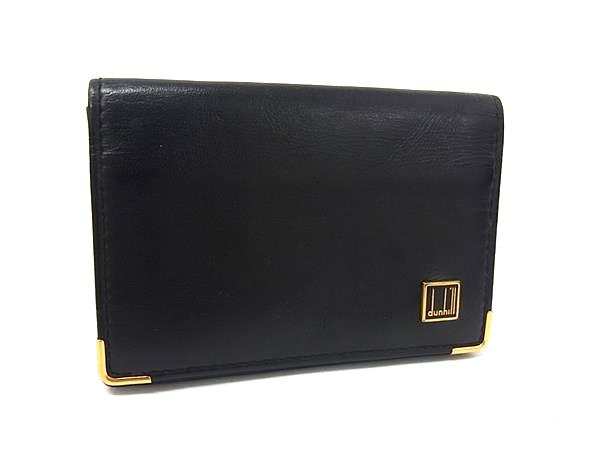 商品情報 ブランド名 dunhill ダンヒル 状態ランク Bランク ライン カラーブラック系 素材 レザー サイズ(cm) W 約10.9cm　H 約7.3cm　D 約0.8cm サイズ(inch) ポケット中 ポケット×1　カード入れ×...