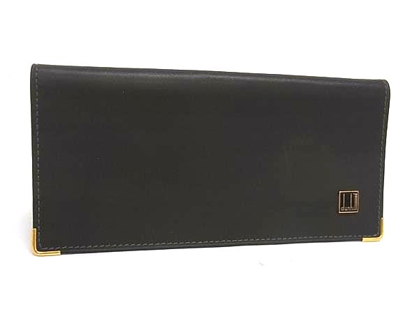 商品情報 ブランド名 dunhill ダンヒル 状態ランク ABランク(美品) ライン カラーグレー系×ゴールド系 素材 レザー サイズ(cm) W 約18cm　H 約9cm　D 約1cm サイズ(inch) ポケット中 ポケット×1　札入...