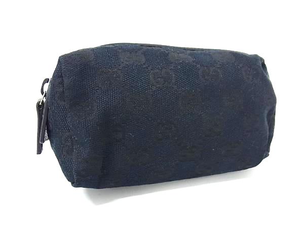 商品情報 ブランド名 GUCCI グッチ 状態ランク SAランク(新品同様) ライン カラーブラック系 素材 GGキャンバス×レザー サイズ(cm) W 約14cm　H 約9cm　D 約6.5cm サイズ(inch) ポケット 付属品画像内...