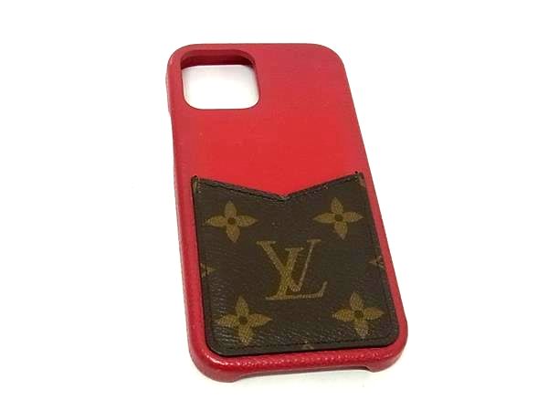 商品情報 ブランド名 LOUIS VUITTON ルイヴィトン 状態ランク ABランク(美品) ラインモノグラム カラーレッド系×ブラウン系 素材 サイズ(cm) W 約7.7cm　H 約15cm　D 約1.2cm サイズ(inch) ポケ...