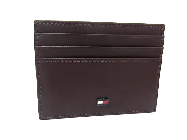 商品情報 ブランド名 TOMMY HILFIGER トミーヒルフィガー 状態ランク Aランク(極美品) ライン カラーブラウン系 素材 レザー サイズ W 約10cm　H 約7.5cm　D 約1cm ポケットカード入れ×6 付属品画像内にあ...