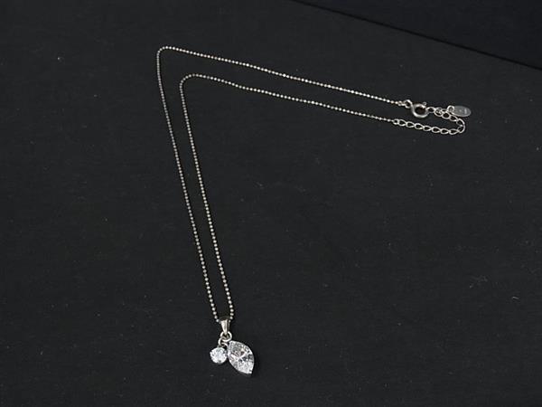 商品情報 ブランド名 4℃ ヨンドシー 状態ランク Bランク ライン カラーシルバー系 素材 SV925 サイズ(cm) 全長:約43.5cmトップ:(大)W 約0.7cm　H 約1cm　(小)W 約0.5cm　H 約0.5cm サイズ(i...