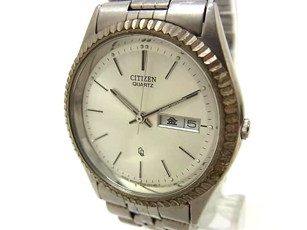 商品情報 ブランド名 CITIZEN シチズン 状態ランク Bランク ライン カラーシルバー系 素材 SS サイズ(cm) フェイス 縦 約3.3cm　横 約3.5cm(リューズ含まず)　ブレス幅 約1.1cm　腕周り 約17cm サイズ(...