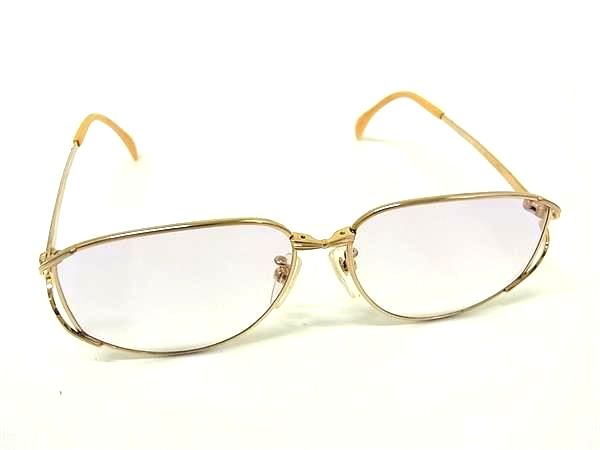商品情報 ブランド名 NINA RICCI ニナリッチ 状態ランク Bランク ライン カラーゴールド系×レンズ クリアパープルグラデーション系 素材 サイズ(cm) フレーム 約13.5cm　テンプル 約12.5cm　レンズ 縦 約4.3c...