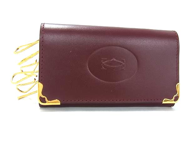 商品情報 ブランド名 Cartier カルティエ 状態ランク ABランク(美品) ライン カラーボルドー系 素材 レザー サイズ(cm) W 約6cm　H 約10cm　D 約1.5cm サイズ(inch) W 約2.36inch　H 約3....
