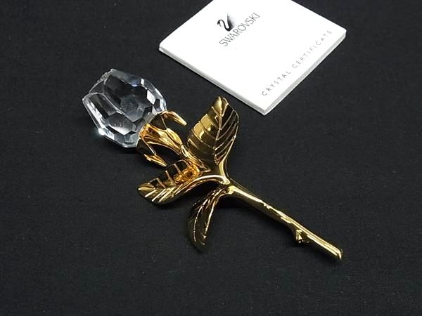 商品情報 ブランド名 SWAROVSKI スワロフスキー 状態ランク Aランク(美品) ライン カラーゴールド系×クリア 素材 サイズ 全長:約8.4cm ポケット 付属品画像内にあるものが全てになります シリアル及び刻印 状態使用感小　擦...