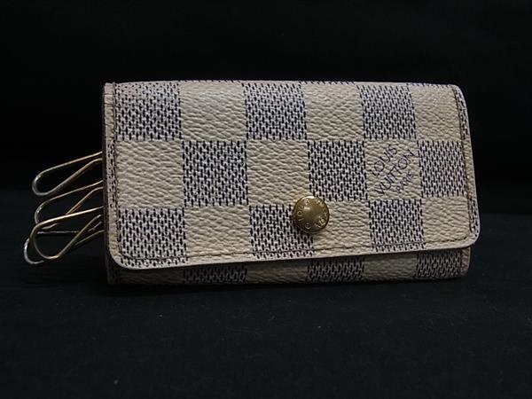 商品情報 ブランド名 LOUIS VUITTON ルイヴィトン 状態ランク Bランク ラインダミエアズール カラーアイボリー系 素材 サイズ(cm) W 約10.5cm　H 約6cm　D 約1.5cm サイズ(inch) W 約4.13in...