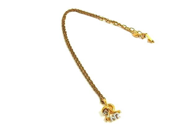 商品情報 ブランド名 NINA RICCI ニナリッチ 状態ランク ABランク(美品) ライン カラーゴールド系×シルバー系 素材 サイズ(cm) 全長:約45.2cmトップ W 約1.5cm　H 約2cm サイズ(inch) ポケット 付...