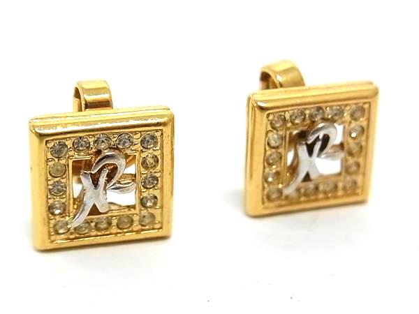 商品情報 ブランド名 NINA RICCI ニナリッチ 状態ランク ABランク(美品) ライン カラーゴールド系×シルバー系 素材 サイズ W 約1.3cm　H 約1.3cm ポケット 付属品画像内にあるものが全てになります シリアル及び刻...