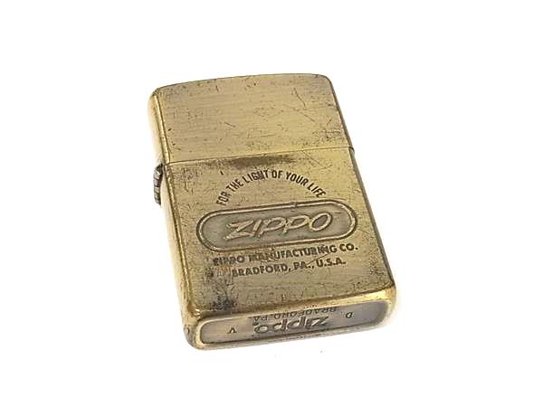 商品情報 ブランド名 ZIPPO ジッポー 状態ランク Bランク ライン カラーゴールド系 素材 サイズ(cm) W 約3.7cm　H 約5.5cm　D 約1.2cm サイズ(inch) W 約1.46inch　H 約2.17inch　D ...