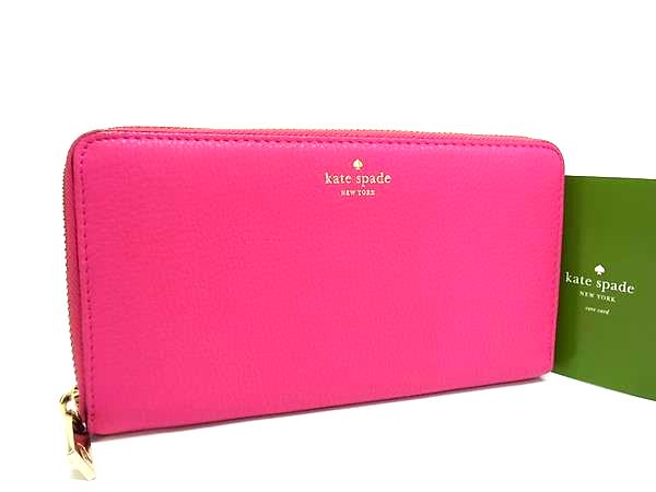 商品情報 ブランド名 kate spade ケイトスペード 状態ランク SAランク(新品同様) ライン カラーピンク系 素材 レザー サイズ(cm) W 約19.2cm　H 約10.5cm　D 約2.5cm サイズ(inch) ポケット外 ...