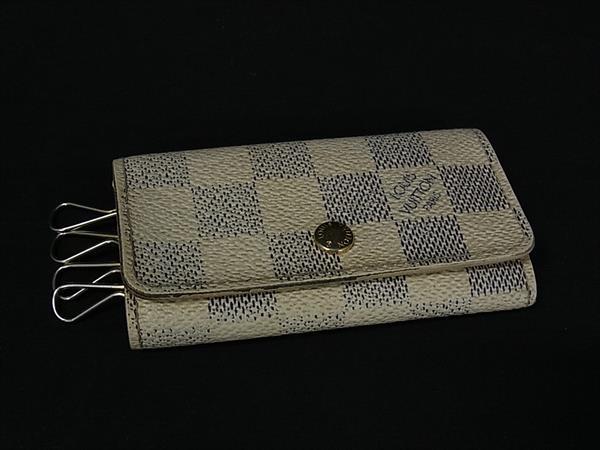 商品情報 ブランド名 LOUIS VUITTON ルイヴィトン 状態ランク BCランク ラインダミエアズール カラーアイボリー系 素材 サイズ W 約10.5cm　H 約5cm　D 約2cm ポケット 付属品画像内にあるものが全てになります...