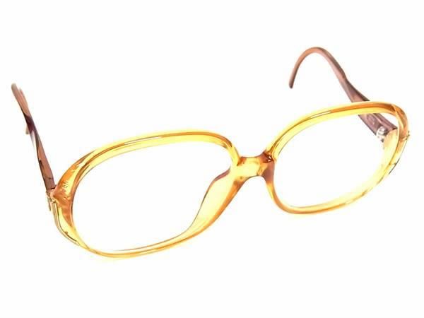 商品情報 ブランド名 ChristianDior クリスチャンディオール 状態ランク Aランク(美品) ライン カラークリアブラウン系×レンズ クリア 素材 サイズ フレーム 約12.5cm　テンプル 約12cm　レンズ 縦 約4.6cm　...