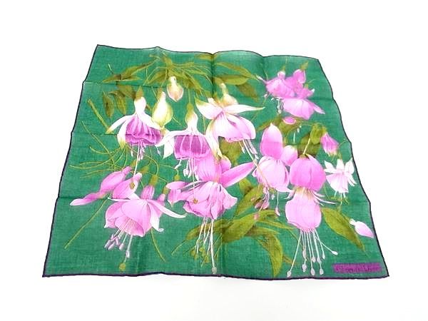 商品情報 ブランド名 ChristianDior クリスチャンディオール 状態ランク SAランク(新品同様) ライン カラーグリーン系×パープル系 素材 サイズ W 約33.5cm　H 約33.5cm ポケット 付属品画像内にあるものが全て...