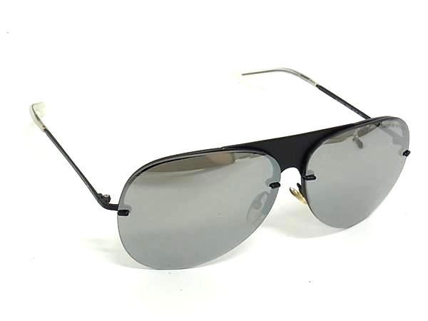 商品情報 ブランド名 EMPORIO ARMANI エンポリオアルマーニ 状態ランク Bランク ライン カラーブラック系×レンズ シルバー系 素材 サイズ フレーム 約14cm　テンプル 約14.5cm　レンズ 縦 約5.6cm　横 約6....