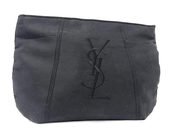 商品情報 ブランド名 YVESSAINTLAURENT イヴサンローラン 状態ランク Aランク(極美品) ライン カラーブラック系 素材 キャンバス サイズ W 約26cm　H 約17cm　D 約4.5cm ポケット中 ファスナーポケット×...