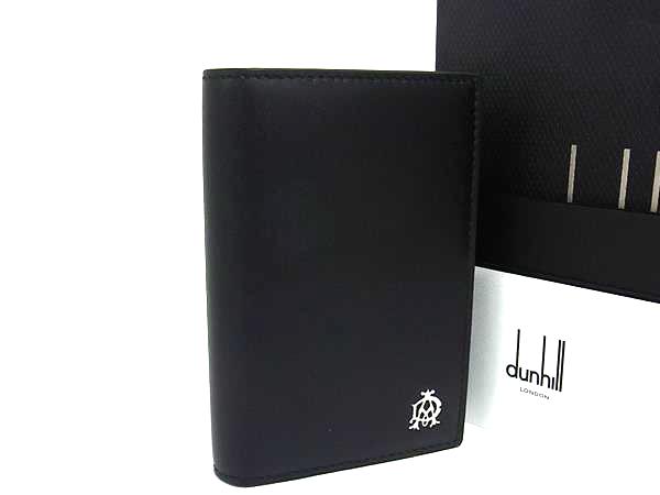 商品情報 ブランド名 dunhill ダンヒル 状態ランク SAランク(新品同様) ライン カラーブラック系 素材 レザー サイズ W 約8cm　H 約11cm　D 約2.5cm ポケット中 ポケット×2　カード入れ×3 付属品画像内にある...