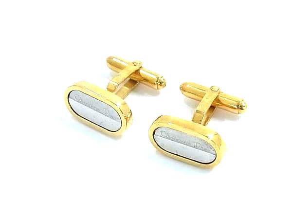 商品情報 ブランド名 ChristianDior ディオール 状態ランク Bランク ライン カラーゴールド系×シルバー系 素材 サイズ W 約1.8cm　H 約1cm ポケット 付属品画像内にあるものが全てになります シリアル及び刻印 状態...