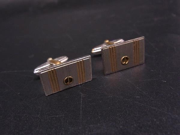 商品情報 ブランド名 dunhill ダンヒル 状態ランク Bランク ライン カラーシルバー系×ゴールド系 素材 サイズ(cm) W 約1.9cm　H 約1.2cm サイズ(inch) ポケット 付属品画像内にあるものが全てになります シリ...