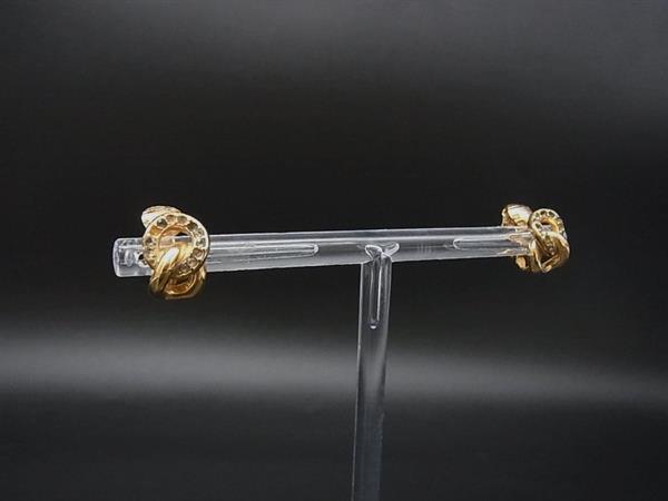 商品情報 ブランド名 ChristianDior クリスチャンディオール 状態ランク Bランク ライン カラーゴールド系 素材 サイズ(cm) W 約0.8cm　H 約1.2cm サイズ(inch) W 約0.31inch　H 約0.47i...