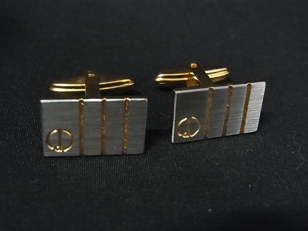 商品情報 ブランド名 dunhill ダンヒル 状態ランク ABランク(美品) ライン カラーゴールド系×シルバー系 素材 サイズ(cm) W 約1.8cm　H 約1.2cm サイズ(inch) ポケット 付属品画像内にあるものが全てになり...