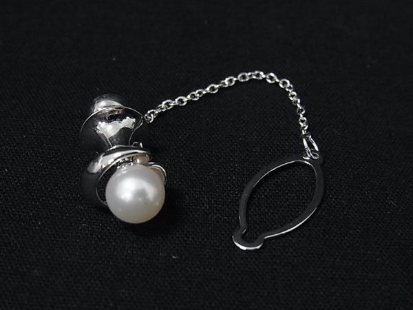 商品情報 ブランド名 MIKIMOTO ミキモト 状態ランク Aランク(美品) ライン カラーシルバー系×アイボリー系 素材 SV925 サイズ(cm) 全長:約8.3cmパール:約6mm サイズ(inch) ポケット 付属品画像内にあるも...
