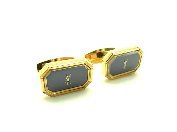 商品情報 ブランド名 YVESSAINTLAURENT イヴサンローラン 状態ランク ABランク(美品) ライン カラーゴールド系×パープル系 素材 サイズ(cm) W 約1.8cm　H 約1cm サイズ(inch) W 約0.71inch...