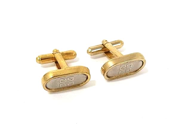 商品情報 ブランド名 GIVENCHY ジバンシィ 状態ランク Bランク ライン カラーゴールド系 素材 サイズ(cm) W 約1.8cm　H 約1cm サイズ(inch) W 約0.71inch　H 約0.39inch ポケット 付属品画...