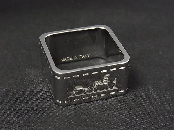 商品情報 ブランド名 HERMES エルメス 状態ランク SAランク(新品同様) ライン カラーシルバー系 素材 サイズ(cm) W 約2.3cm　H 約2.3cm幅 約1.2cm サイズ(inch) W 約0.91inch　H 約0.91...