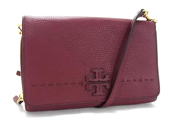 商品情報 ブランド名 TORY BURCH トリーバーチ 状態ランク SAランク(新品同様) ライン カラーボルドー系 素材 レザー サイズ W 約20cm　H 約14cm　D 約3.5cm ポケット外 ポケット×1　中 ポケット×1　中 ...