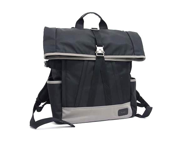 商品情報 ブランド名 TUMI トゥミ 状態ランク SAランク(新品同様) ライン カラーブラック系 素材 ナイロンキャンバス サイズ(cm) W 約32cm　H 約42cm　D 約14.5cm サイズ(inch) ポケット外 ポケット×2...