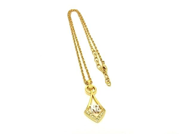 商品情報 ブランド名 NINA RICCI ニナリッチ 状態ランク ABランク(美品) ライン カラーゴールド系 素材 サイズ(cm) 全長:約41.5cmトップ:W 約1.5cm　H 約3.5cm サイズ(inch) ポケット 付属品画像...