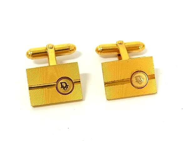 商品情報 ブランド名 ChristianDior クリスチャンディオール 状態ランク ABランク(美品) ライン カラーゴールド系 素材 サイズ(cm) W 約1.7cm　H 約1.2cm サイズ(inch) ポケット 付属品画像内にあるも...