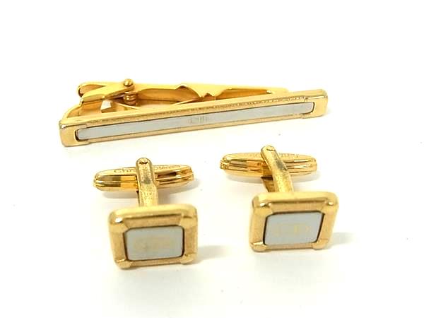 商品情報 ブランド名 ChristianDior ディオール 状態ランク ABランク(美品) ライン カラーゴールド系×シルバー系 素材 サイズ カフス　W 約1.4cm　H 約1.4cmタイクリップ　全長:約5.5cm　幅:約0.6cm ...