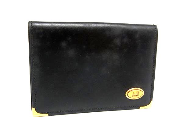 商品情報 ブランド名 dunhill ダンヒル 状態ランク ABランク ライン カラーブラック系 素材 レザー サイズ W 約11cm　H 約8cm　D 約0.5cm ポケットカード入れ×3 付属品画像内にあるものが全てになります シリアル...