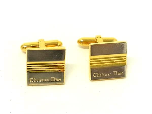 商品情報 ブランド名 ChristianDior クリスチャンディオール 状態ランク ABランク(美品) ライン カラーシルバー系×ゴールド系 素材 サイズ(cm) W 約1.6cm　H 約1.6cm サイズ(inch) W 約0.63in...