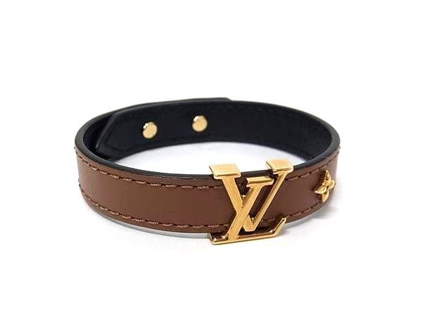 商品情報 ブランド名 LOUIS VUITTON ルイヴィトン 状態ランク Sランク(未使用品) ライン カラーブラウン系×ゴールド系 素材 サイズ(cm) 実寸:全長 約22.6cm(調節可能、ベルト穴×3)　幅 約1.3cm サイズ(i...