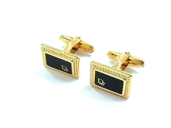 商品情報 ブランド名 ChristianDior クリスチャンディオール 状態ランク ABランク(美品) ライン カラーゴールド系×ブラック系 素材 サイズ(cm) W 約1.8cm　H 約1.5cm サイズ(inch) ポケット 付属品画...