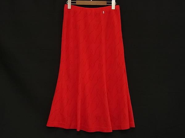 商品情報 ブランド名 Roberta di Camerino ロベルタ ディ カメリーノ 状態ランク Aランク(美品) ライン カラーレッド系 素材 アクリル100％ サイズ 表記サイズ:42実寸:ウエスト 約74.5cm　総丈 約79cm...