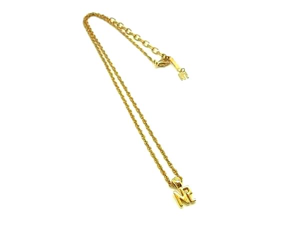 商品情報 ブランド名 NINA RICCI ニナリッチ 状態ランク ABランク(美品) ライン カラーゴールド系 素材 サイズ 全長:約44cmトップ:W 約0.8cm　H 約1.5cm ポケット 付属品画像内にあるものが全てになります シ...