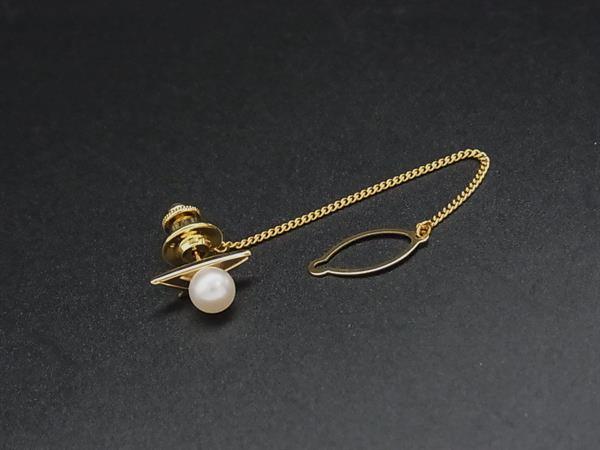 商品情報 ブランド名 MIKIMOTO ミキモト 状態ランク Aランク(美品) ライン カラーゴールド系 素材 サイズ W 約1.6cm　H 約0.6cmパール:約6mm ポケット 付属品画像内にあるものが全てになります シリアル及び刻印 ...