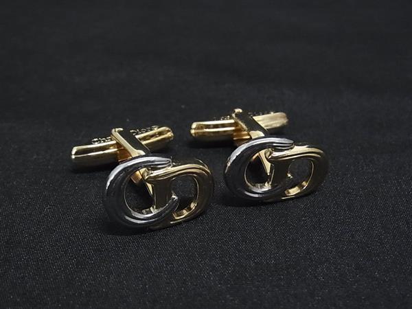 商品情報 ブランド名 ChristianDior クリスチャンディオール 状態ランク ABランク(美品) ライン カラーゴールド系×シルバー系 素材 サイズ W 約1.7cm　H 約1.3cm ポケット 付属品画像内にあるものが全てになりま...